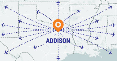 Day Flier - Addison, TX - Airplane, Transportation Services